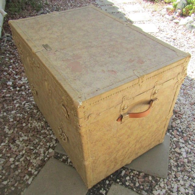 Vintage Marshall Fields Carriage Trunk C 1940 | Chairish