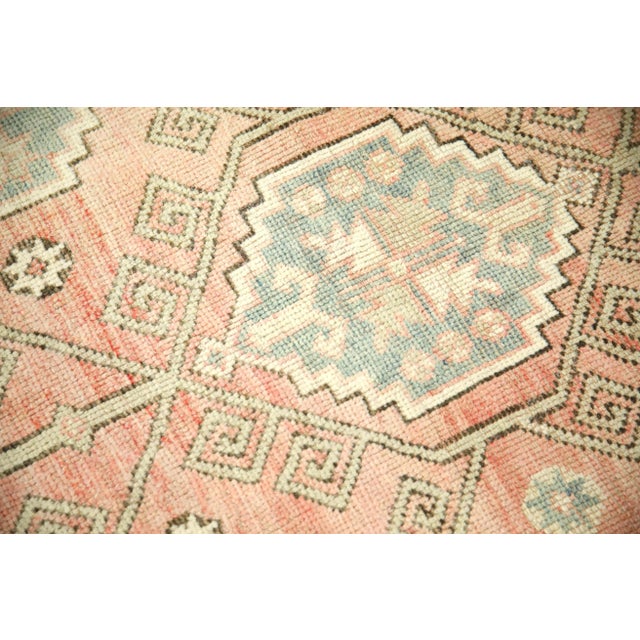 Vintage Handmade Turkish Rug Pastel Tones 4' X 5'10" | Chairish