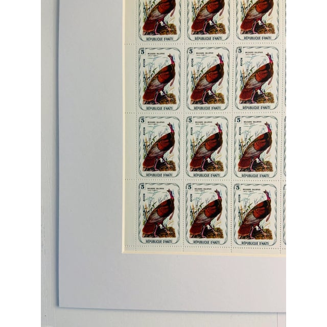 1979 Audubon Wild Turkey Stamps | Chairish