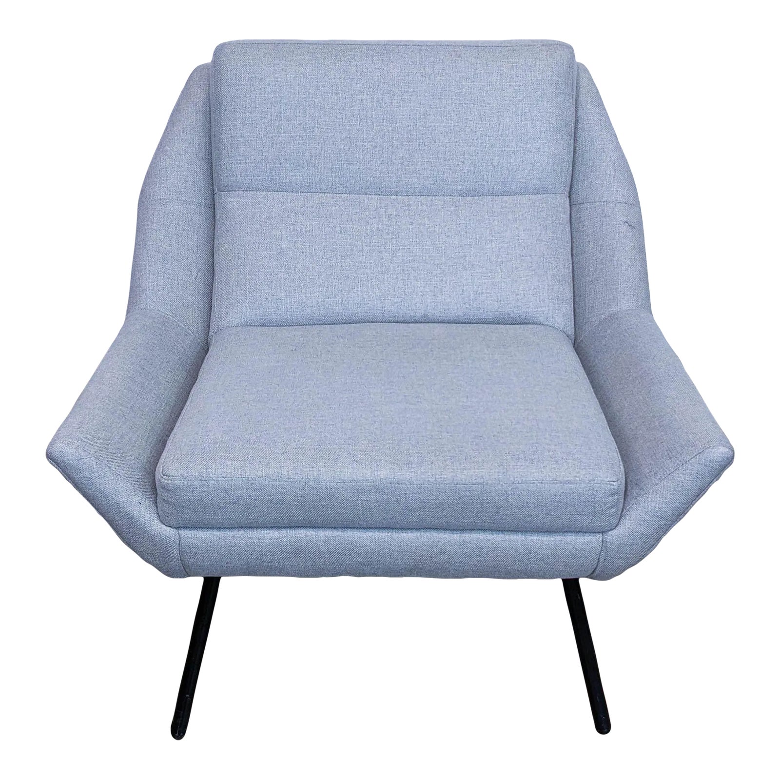 Hd Buttercup Modern Z Chair in Light Grey | Chairish