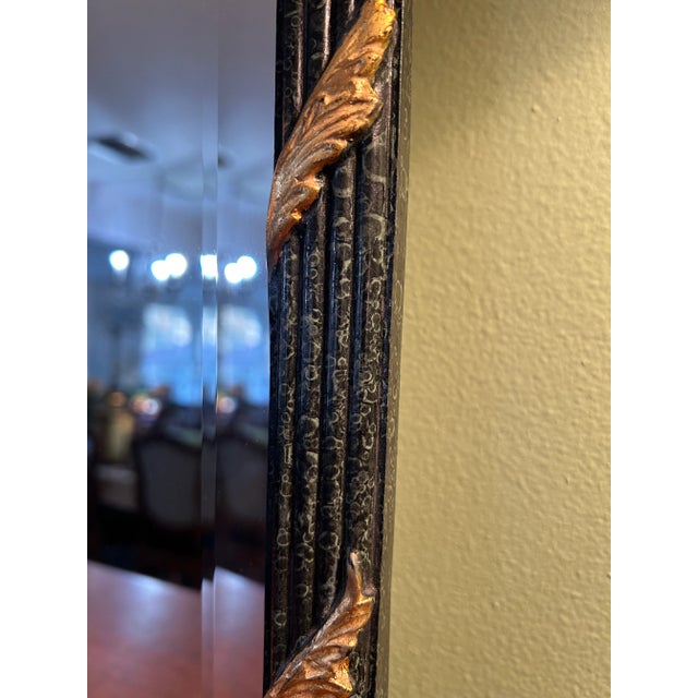 Vintage Regency/Neoclassical Gilt Wood and Faux Marble Beveled Wall ...