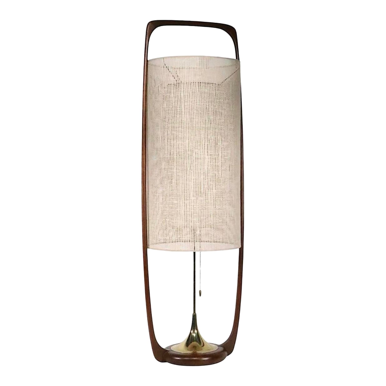 Mid Century Modern Modeline Table Lamp, Design Attributed to Arthur ...