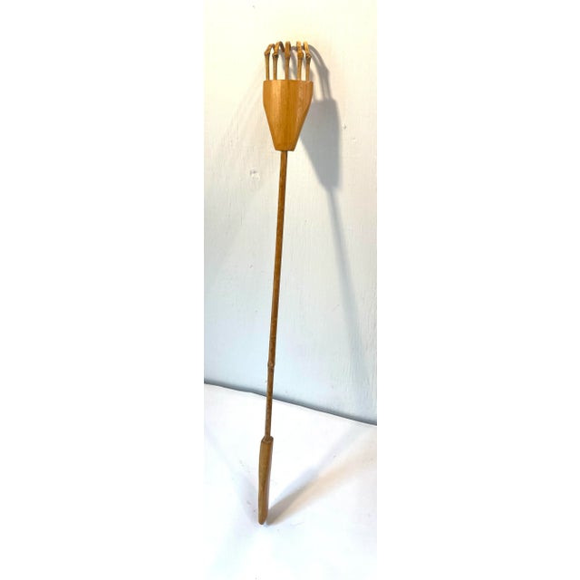 Vintage Wooden Back Scratcher | Chairish