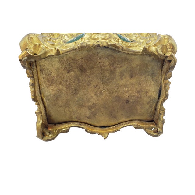 Vintage French Gilt Bronze Dore Box | Chairish