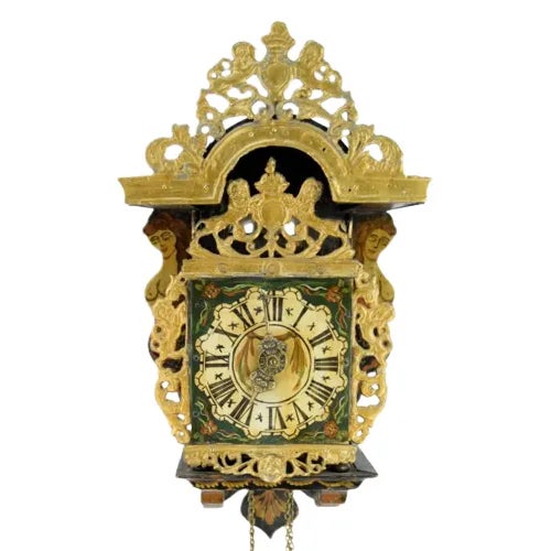Antique Frisian Clock,1800 | Chairish