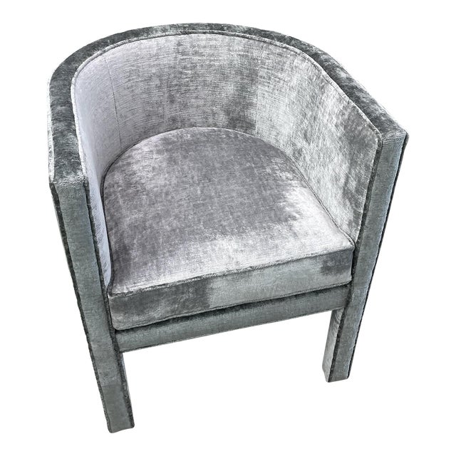 1970s French Tub Chair by Hubert Nicolas | Chairish