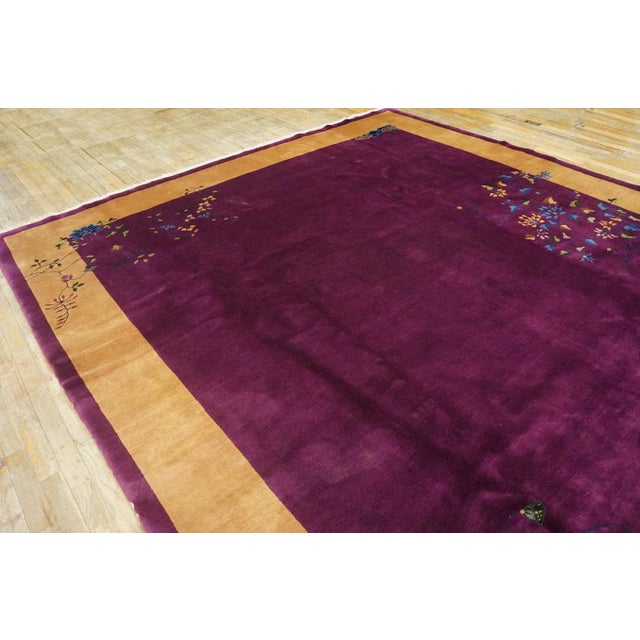 1920s Antique Chinese Art Deco Rug ( 8'10" X 11'6" - 270 Cm X 350 Cm ...
