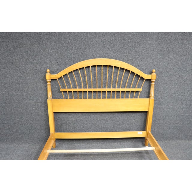 Ethan Allen British Classics Country French Maple Queen Bed | Chairish