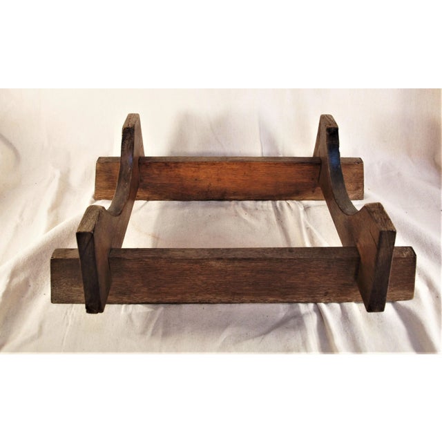 1920s Tabletop Oak Rum Barrel on Stand | Chairish