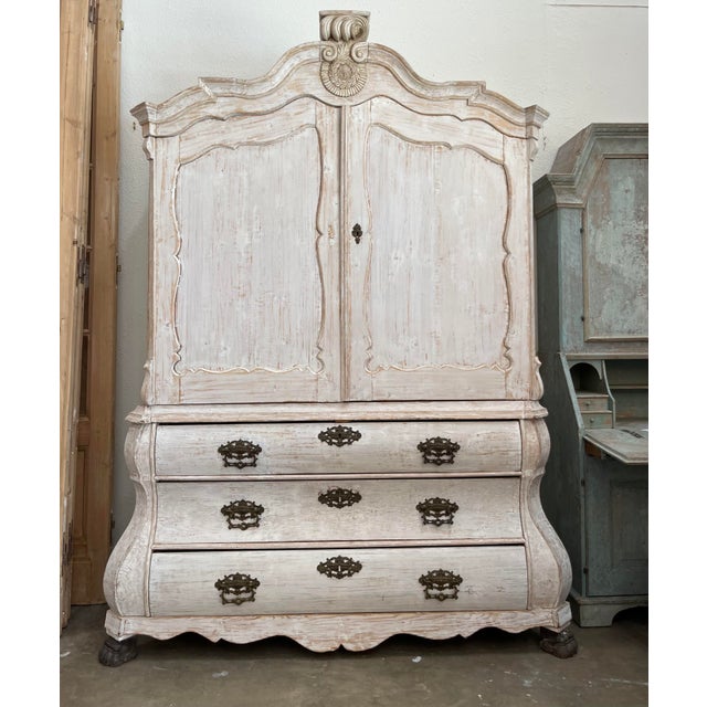 18th Century Dutch Cupboard, Circa 1790 | Chairish
