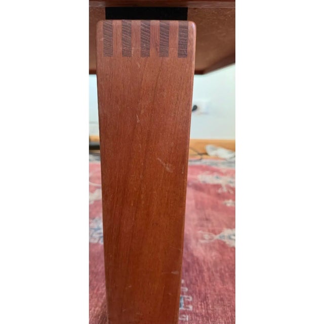 Mid Century Danish Teak and Ceramic Tile Coffee Table by OxArt, Trioh ...