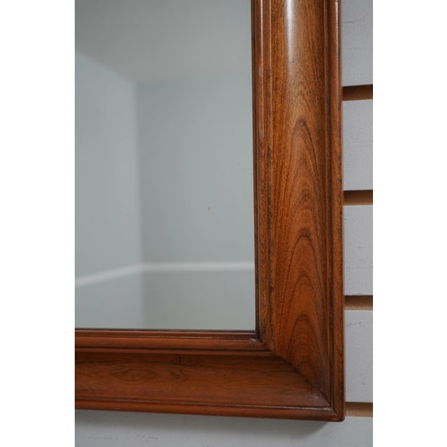Stickley Cherry Rectangular Framed Mirror | Chairish