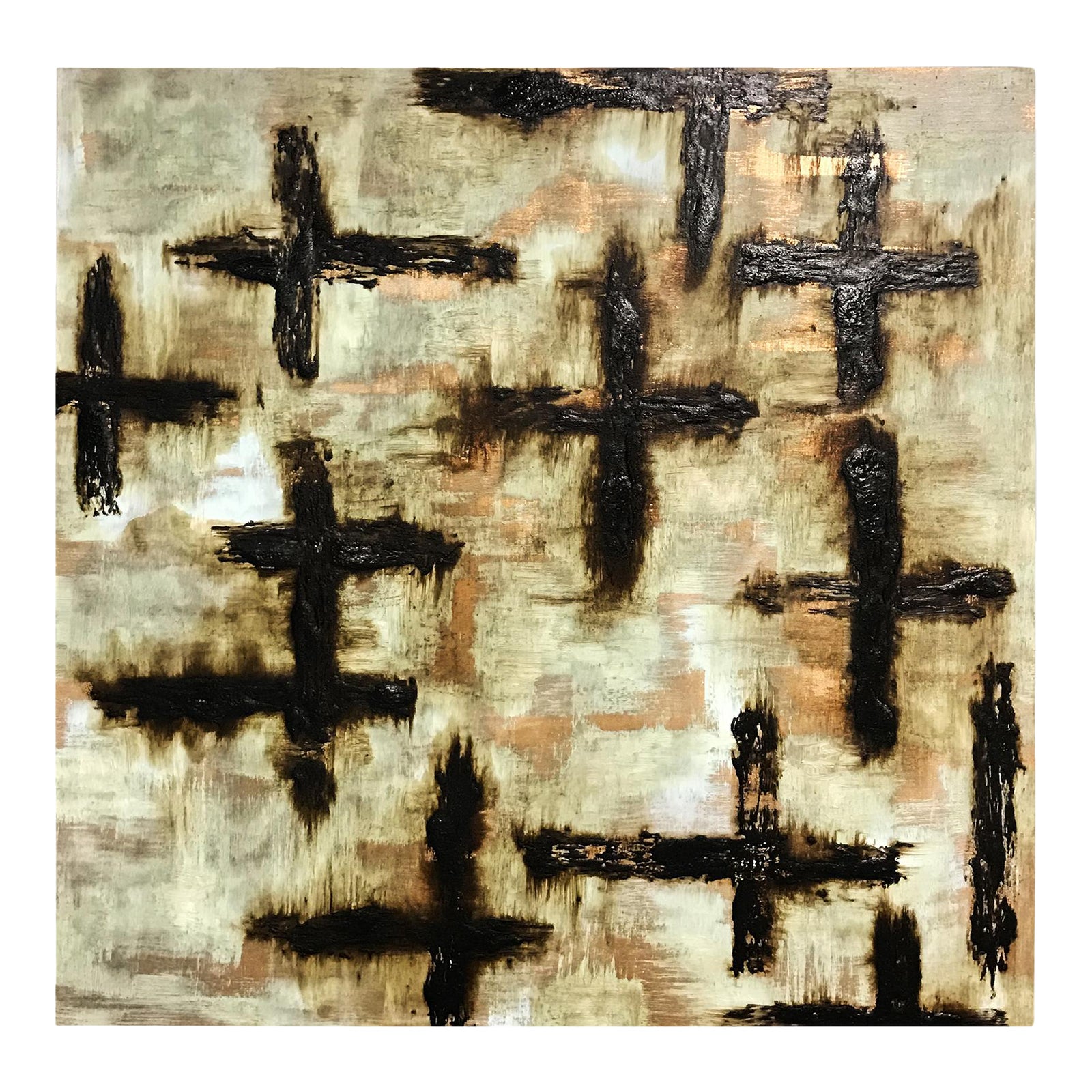 Venerate - Original Abstract Painting by J. Kent Martin | Chairish