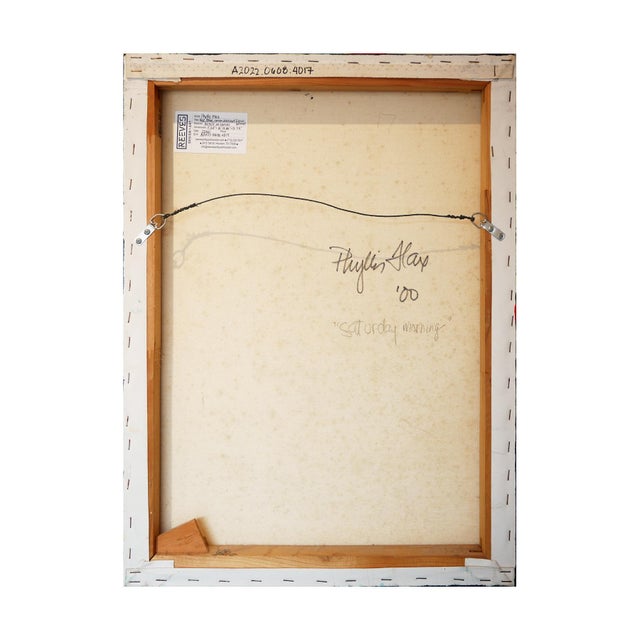 2000 “Saturday Morning” Modern Red, Blue, and Green Abstract ...