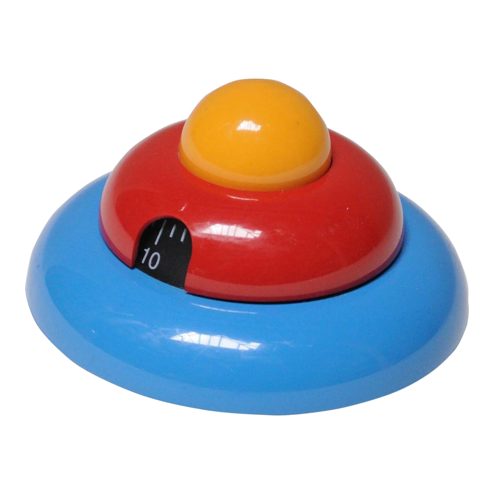 Vintage Italian Post-Modern Memphis "Funnytime" Kitchen Timer by ...