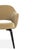 Saarinen Executive Arm Chairs in Sand Velvet and Ebony Walnut Legs by ...