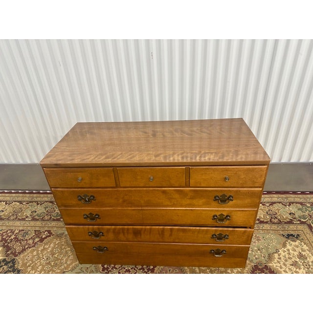 1980s Ethan Allen Seven Drawer Dresser | Chairish