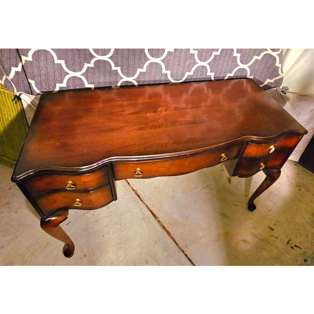 1990s Bombay Dressing Table and Writing Desk | Chairish