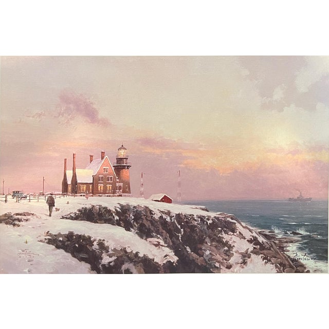 Block Island, Thomas Kinkade Lithograph | Chairish