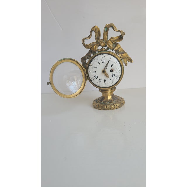 Antique French Small Clock | Chairish