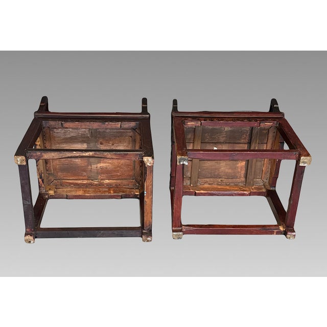 Antique Chinese Rosewood Wedding Chairs, a Pair - Late18th/Early 19th ...