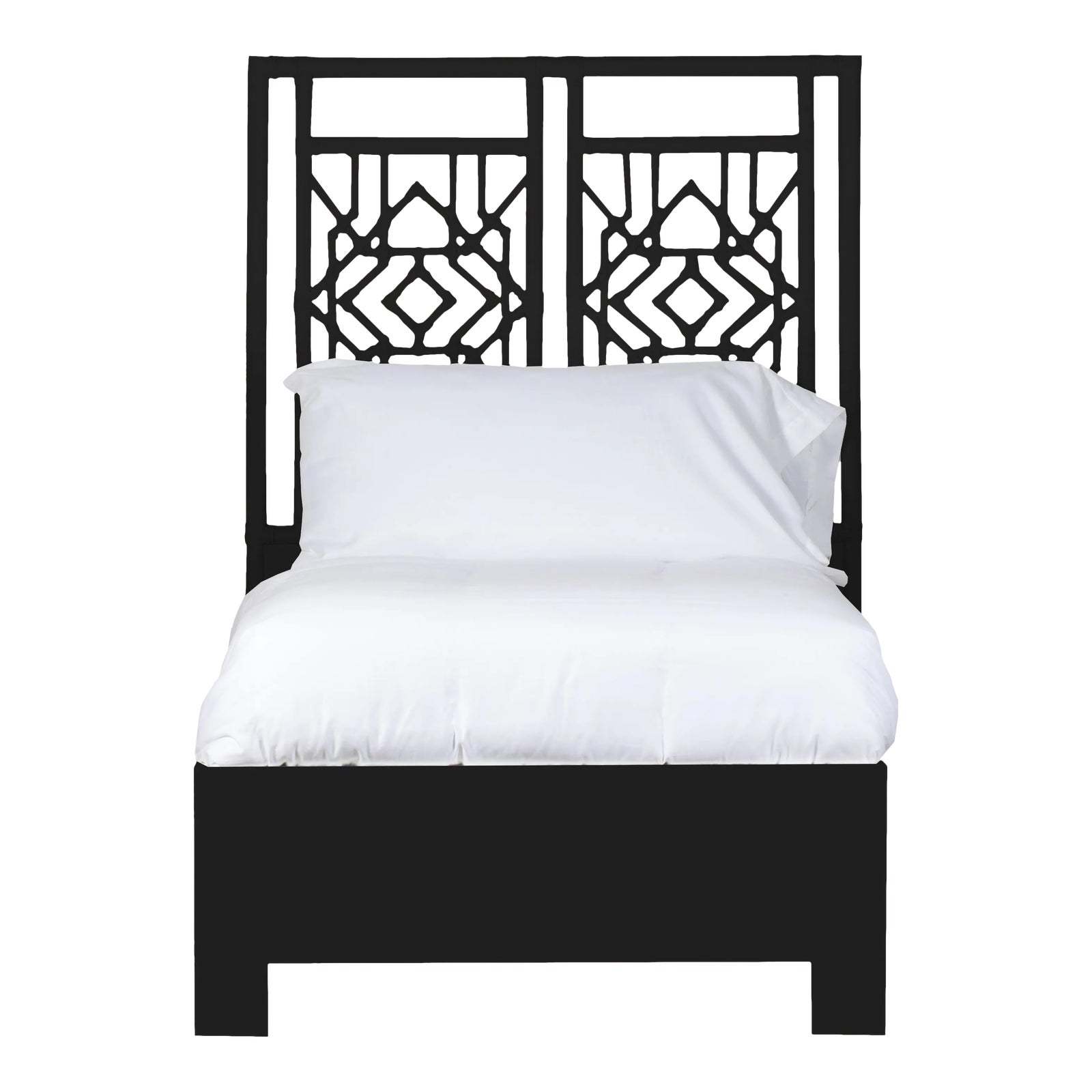 Tulum Bed Twin - Black | Chairish