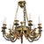 French First Empire Style Bronze Chandelier | Chairish