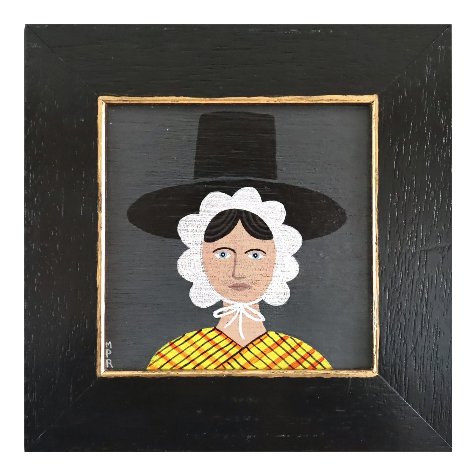 contemporary-modernist-welsh-lady-in-yellow-original-mini-na-ve-style