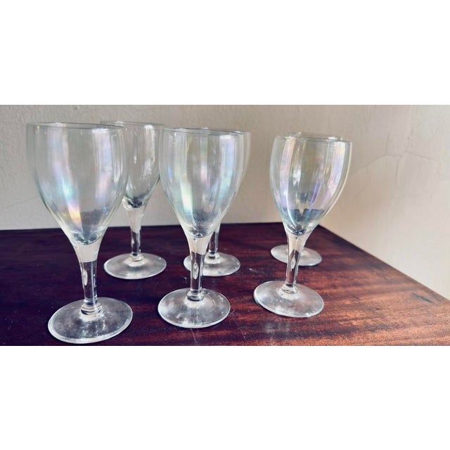 1960s VintaheIris Lustre (Non-Optic) Pattern by Toscany Crystal Liquor ...