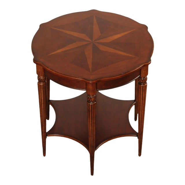 Early 21st Century Butler 'Bainbridge' Inlaid Two-Tier Side Table ...