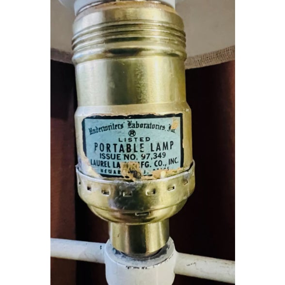 Pair of 1960s Brutalist Harry Balmer/Harold Weiss Ribbon Floor Lamp ...