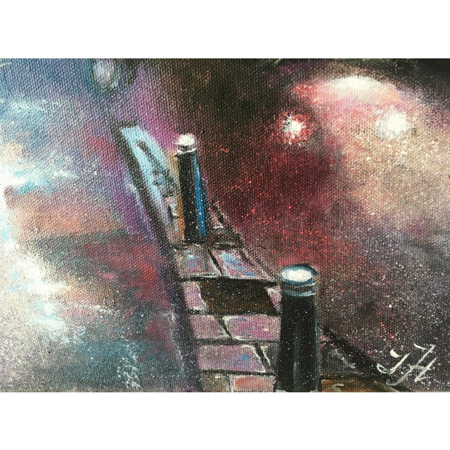 "Magic London Street" Contemporary Realistic Oil Painting of London ...