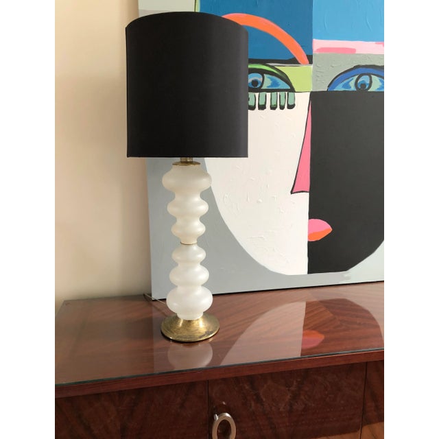 1950s Mid-Century Modern George Thurston Style Gourd Table Lamp | Chairish