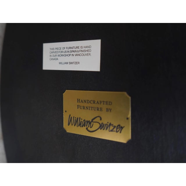 Pair William Switzer Regency Style Swan End Tables | Chairish