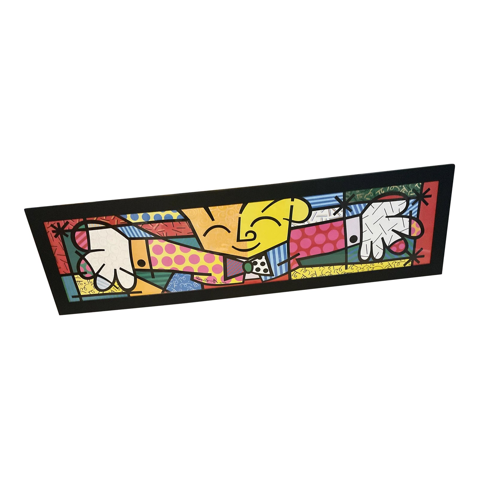 Romero Britto Framed Poster | Chairish