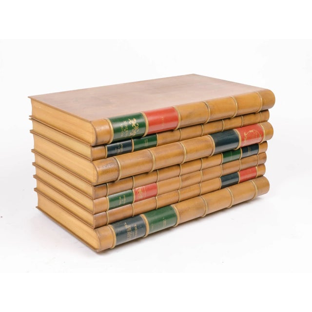 Faux Stack of Books Trunk ‘Coffee Table’ | Chairish