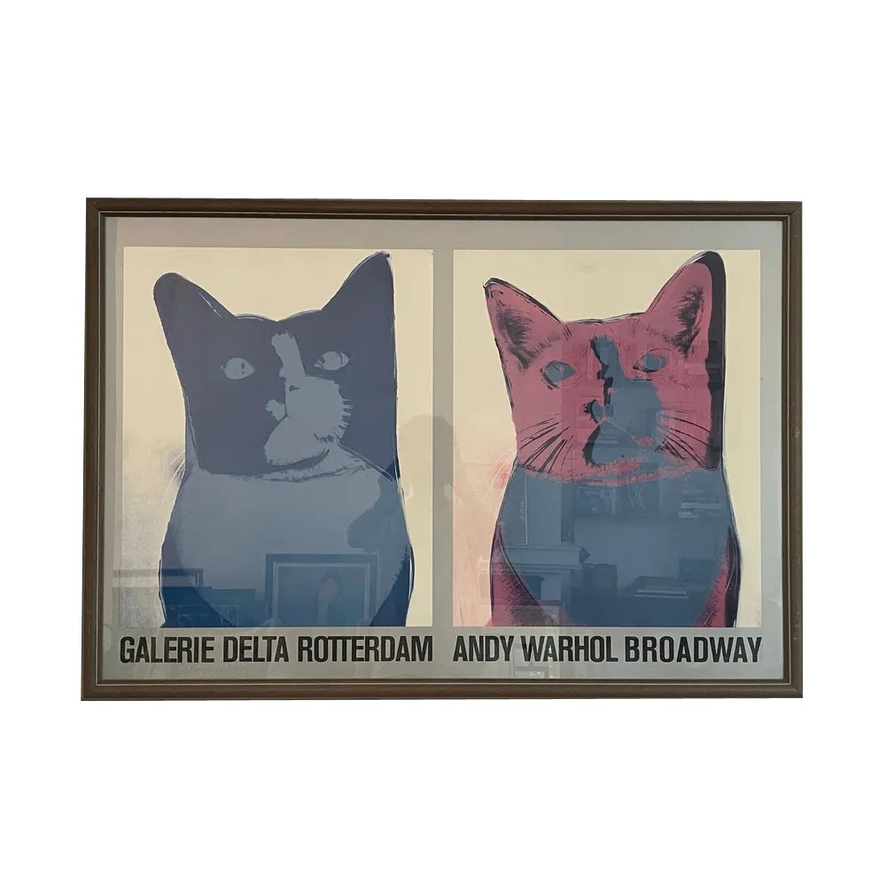 Andy Warhol, Broadway Galerie Delta Rotterdam Exhibition Poster, 1984 ...