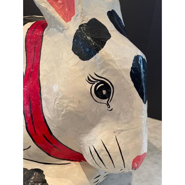 Papier-Mâché Bunny | Chairish