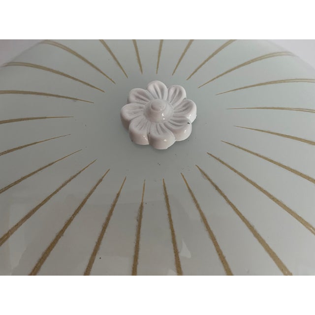 Modern Sunburst Ceiling Light | Chairish