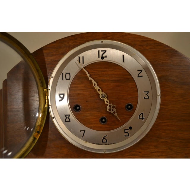 1940s Plymouth Mantel Clock | Chairish