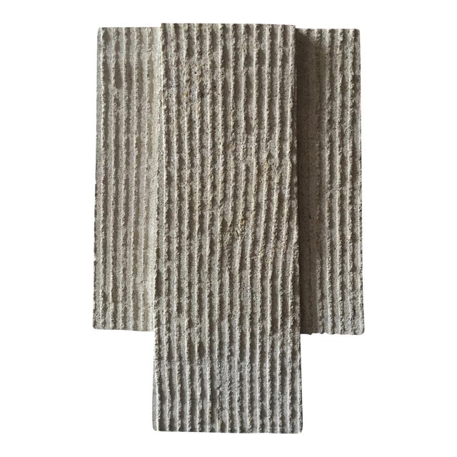 Limestone Architectural Keystone | Chairish