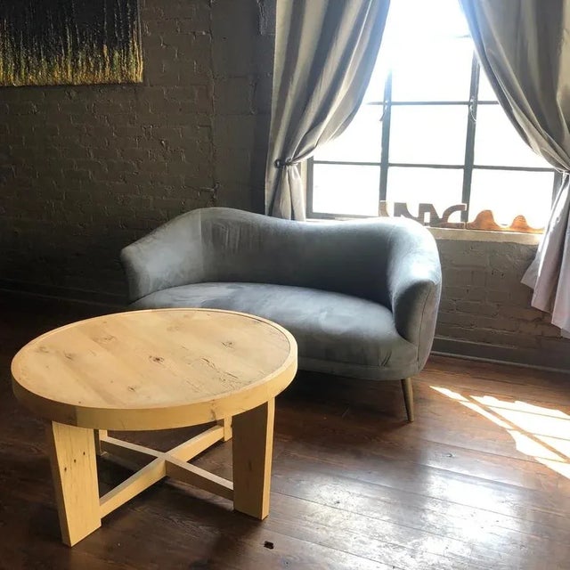 Modern White Oak Handmade Center/Coffee Table by Fortunata Design ...