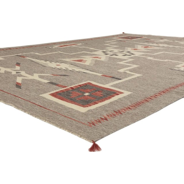 Southwestern Navajo-Style Rug With Storm Pattern - 08'10 X 12'03 | Chairish