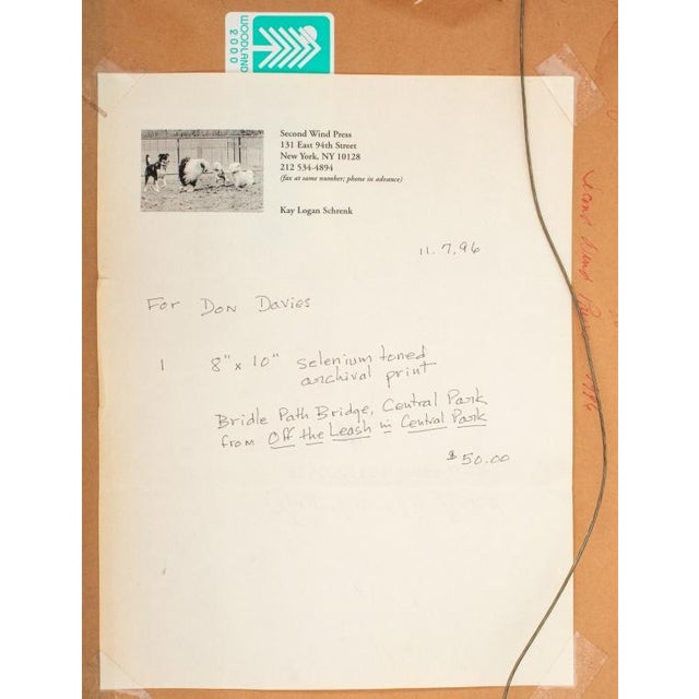 Kay Schrenk "Bridle Path Bridge" Selenium Print | Chairish