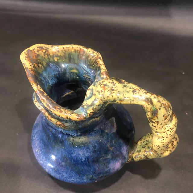 Handmade Pottery Pitcher | Chairish