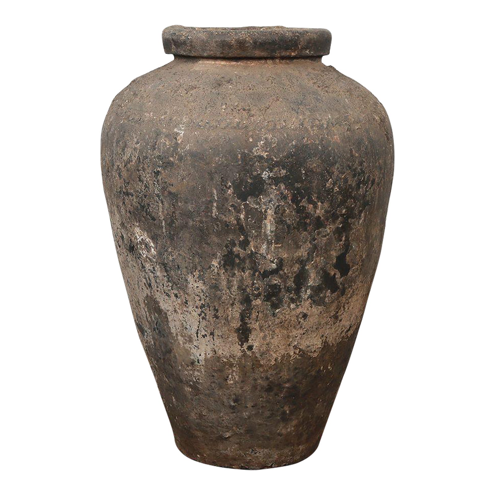 Vintage Indian Large Grain Pot | Chairish