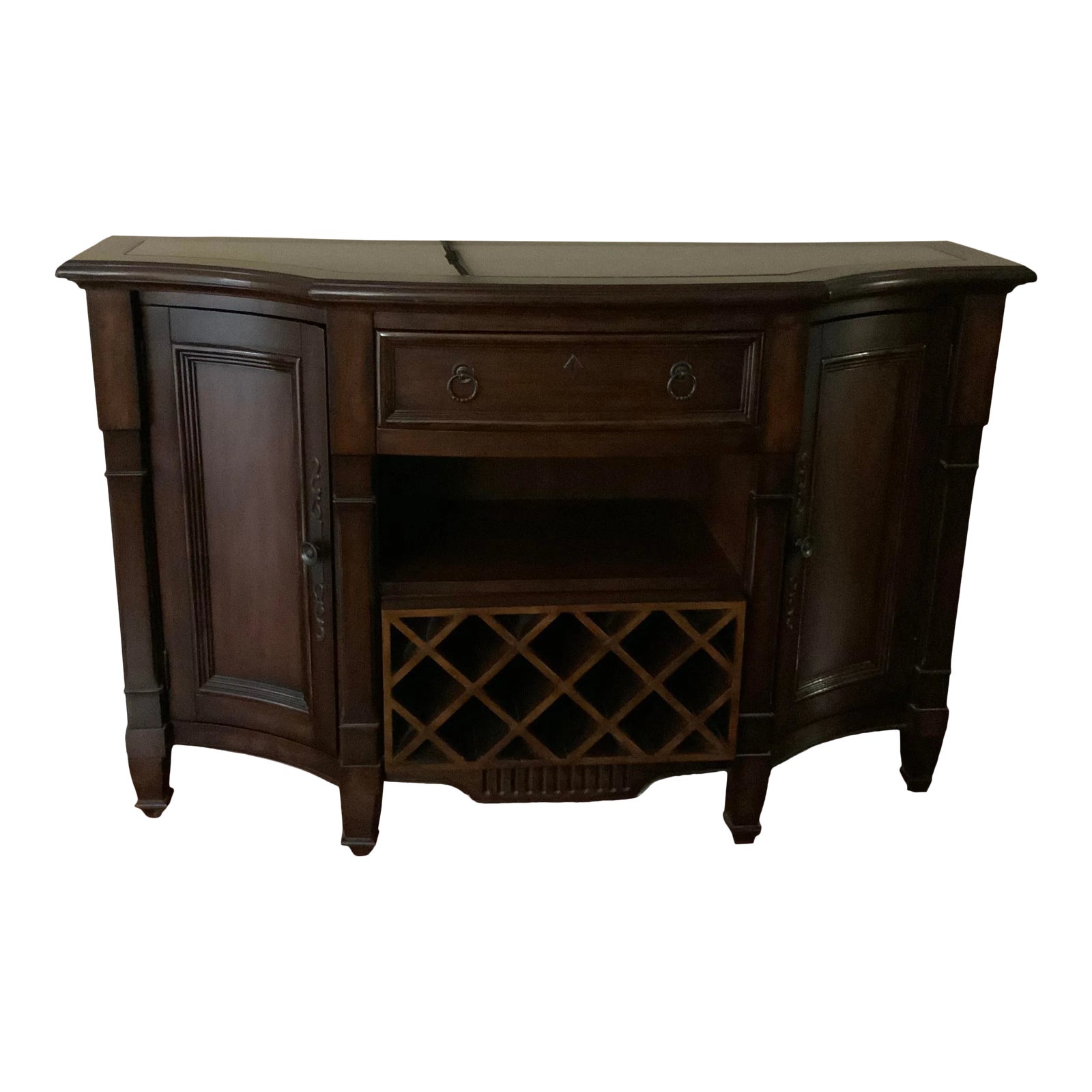 1980s Broyhill Credenza Sideboard | Chairish