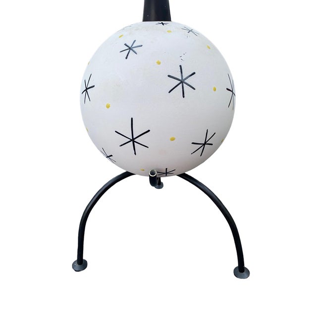 Pair of Period 1950s Atomic Age Lamps | Chairish