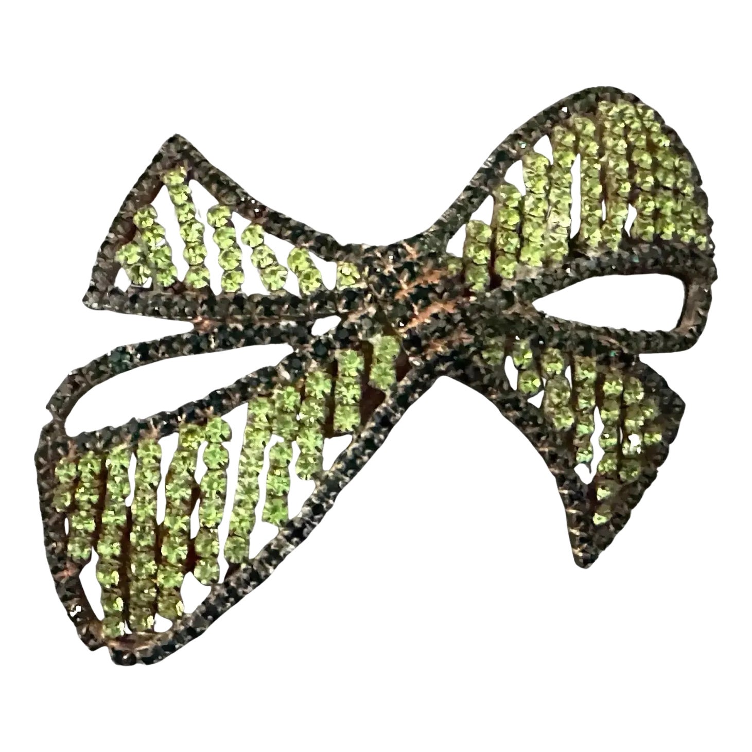 A 1950s Costume Jewelry Huge Italian Flake Hair Clip | Chairish