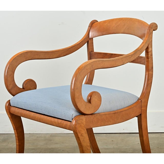 French Charles V Style Maple Armchair | Chairish